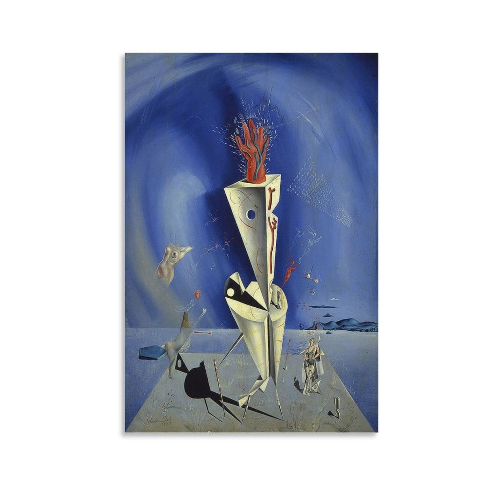 Salvador Dali Print Painting (130) Picture Print Canvas Poster Wall ...