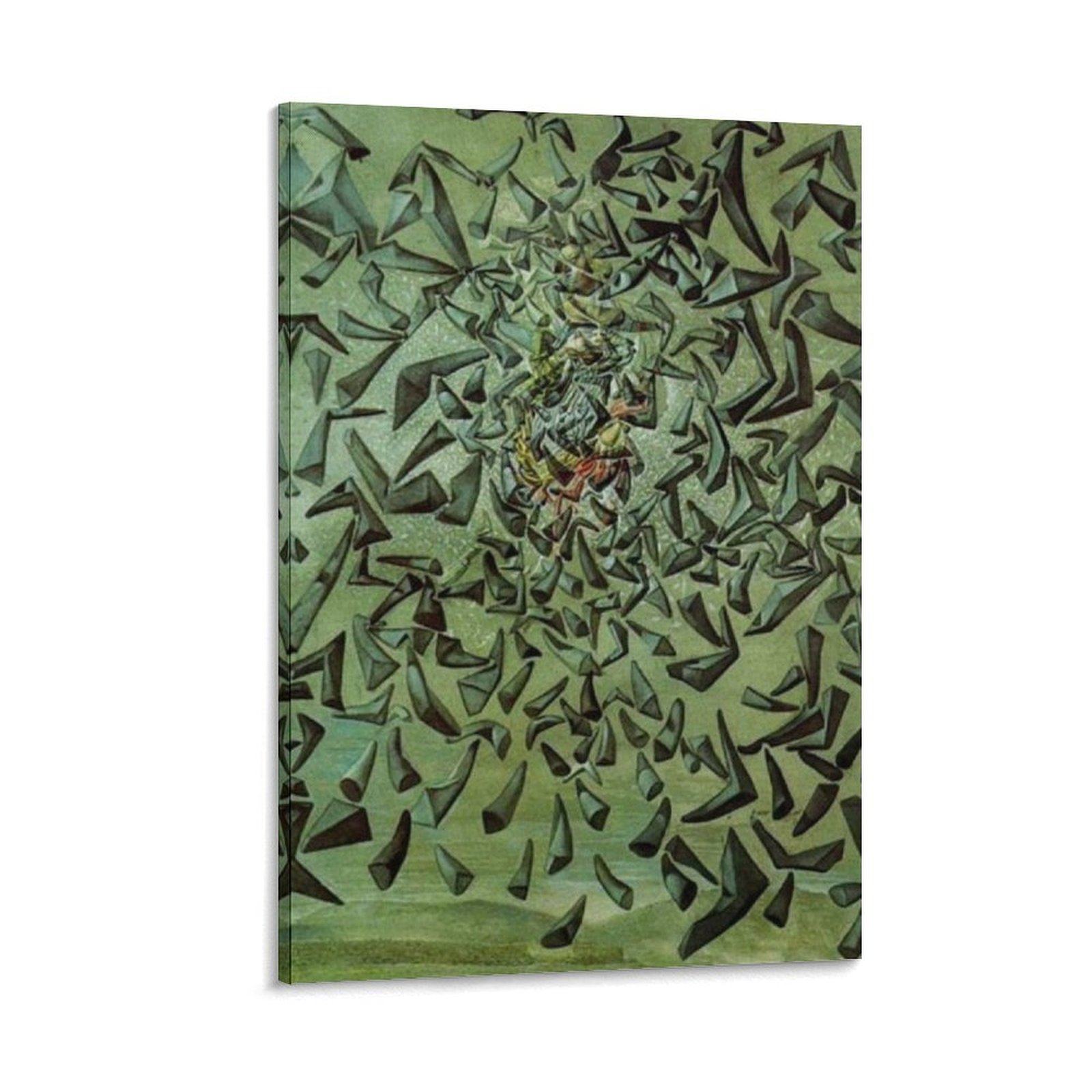 Salvador Dali Print Painting Ascensionist Saint Cecilia Canvas Wall Art ...