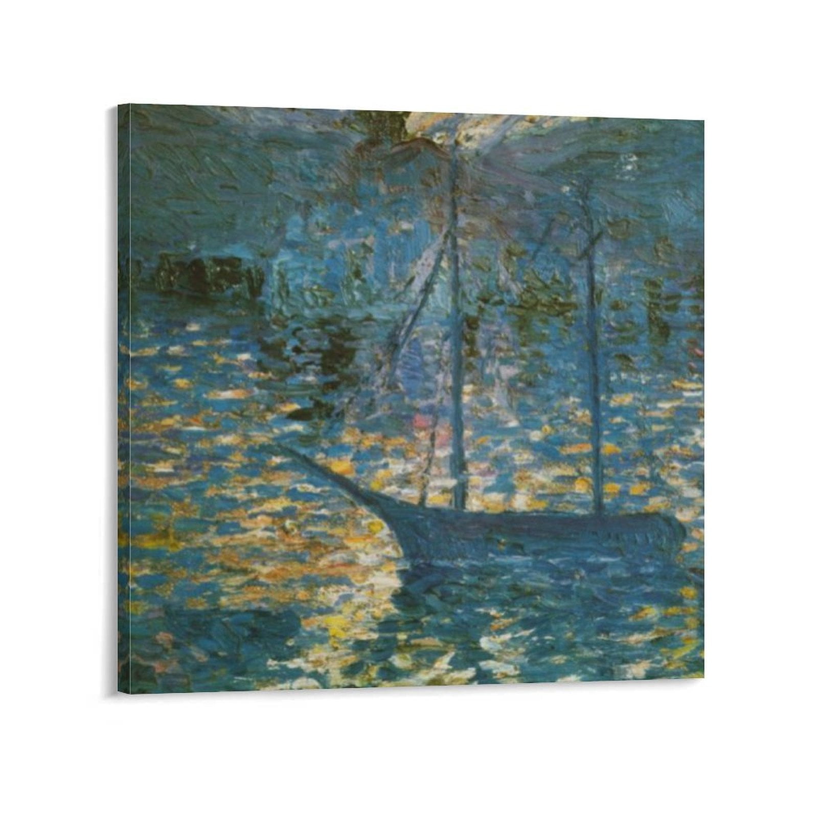 Salvador Dali Print Painting Boat Poster Cool Artworks Painting Wall ...