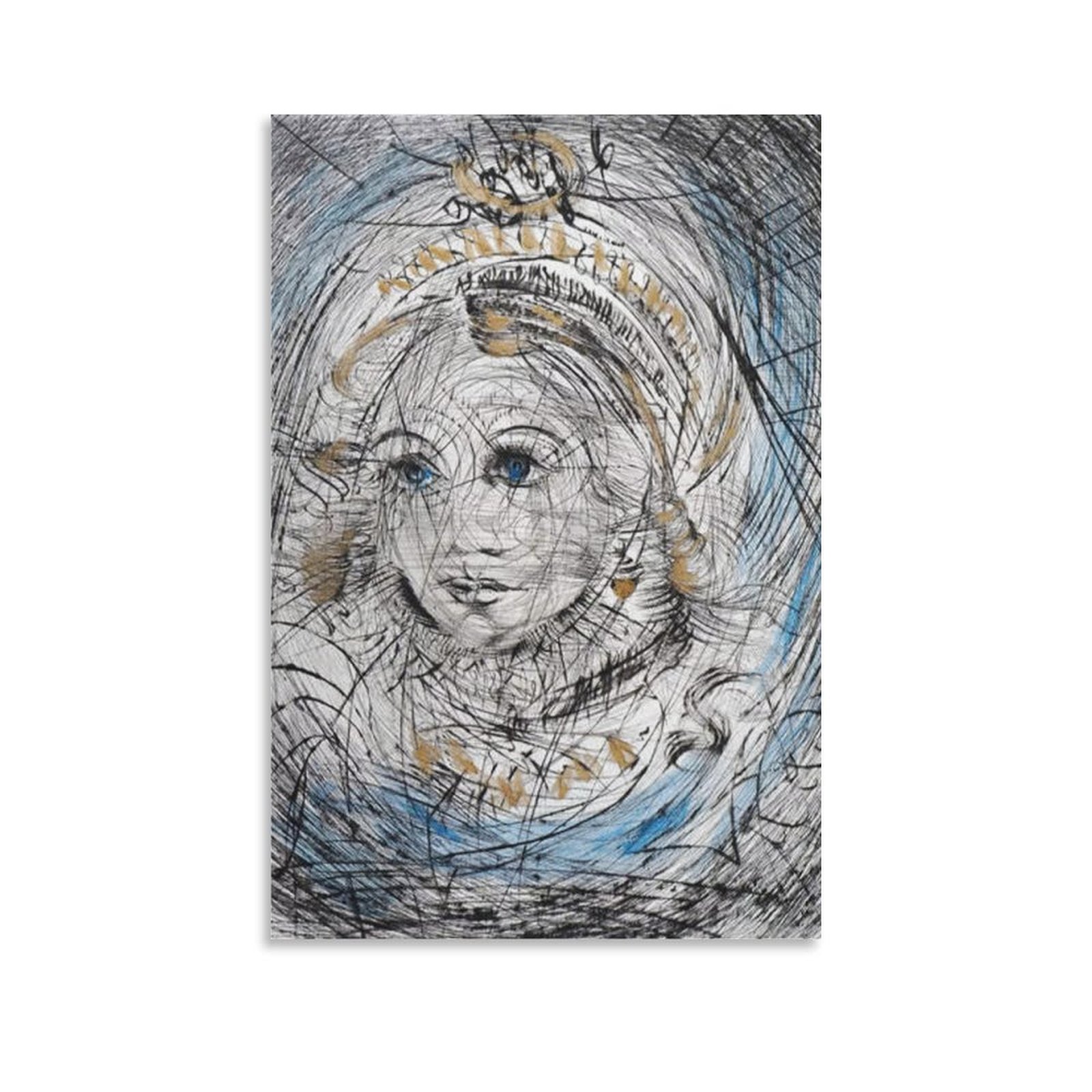Salvador Dali Print Painting Faust Marguerite Wall Art Picture Painting ...