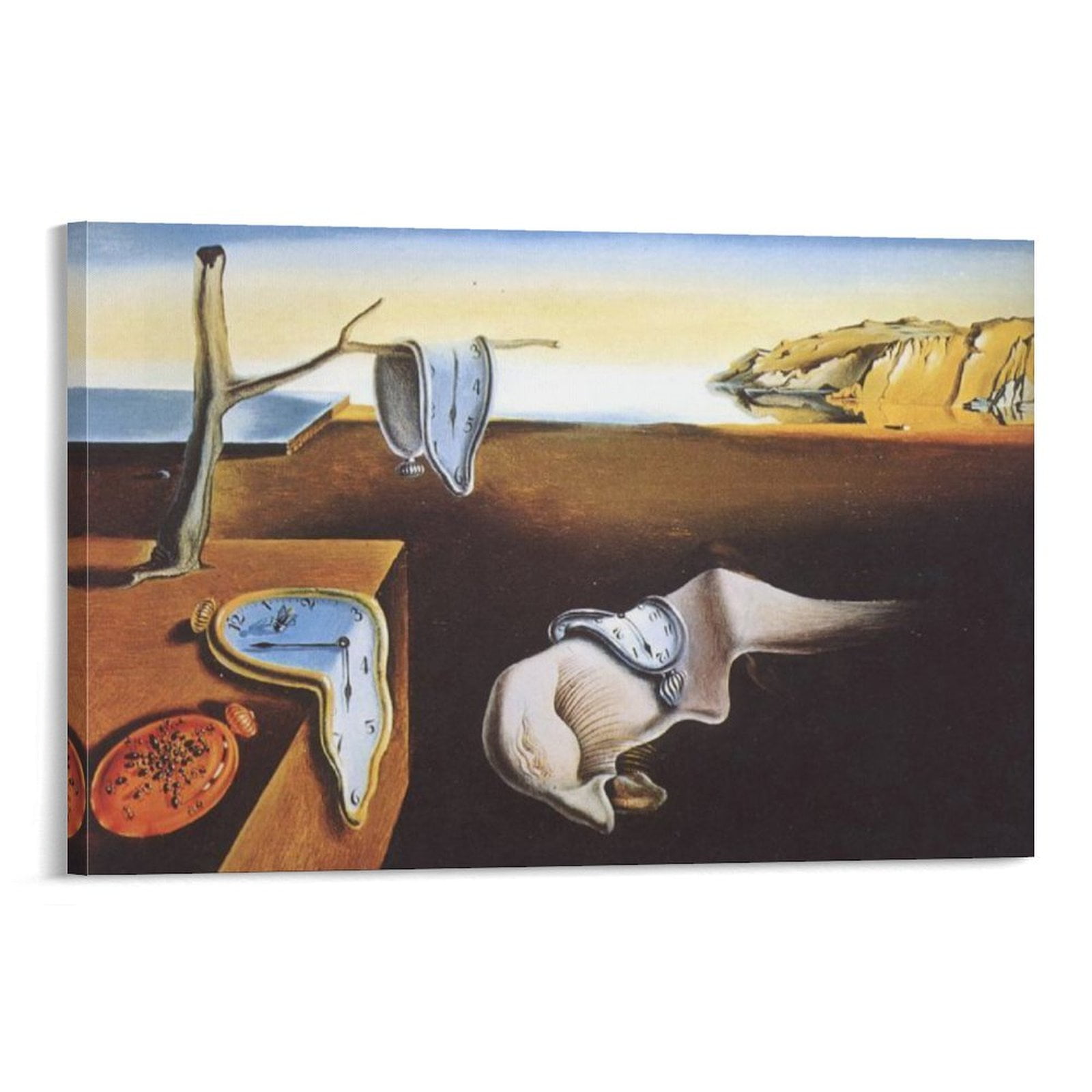 Salvador Dali Print Painting The Persistence of Memory Wall Art Poster ...