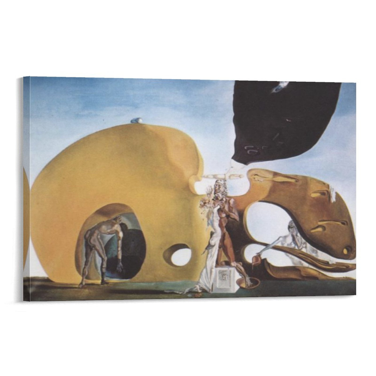 Salvador Dali Print Painting The Birth of Liquid Desires Canvas Wall ...