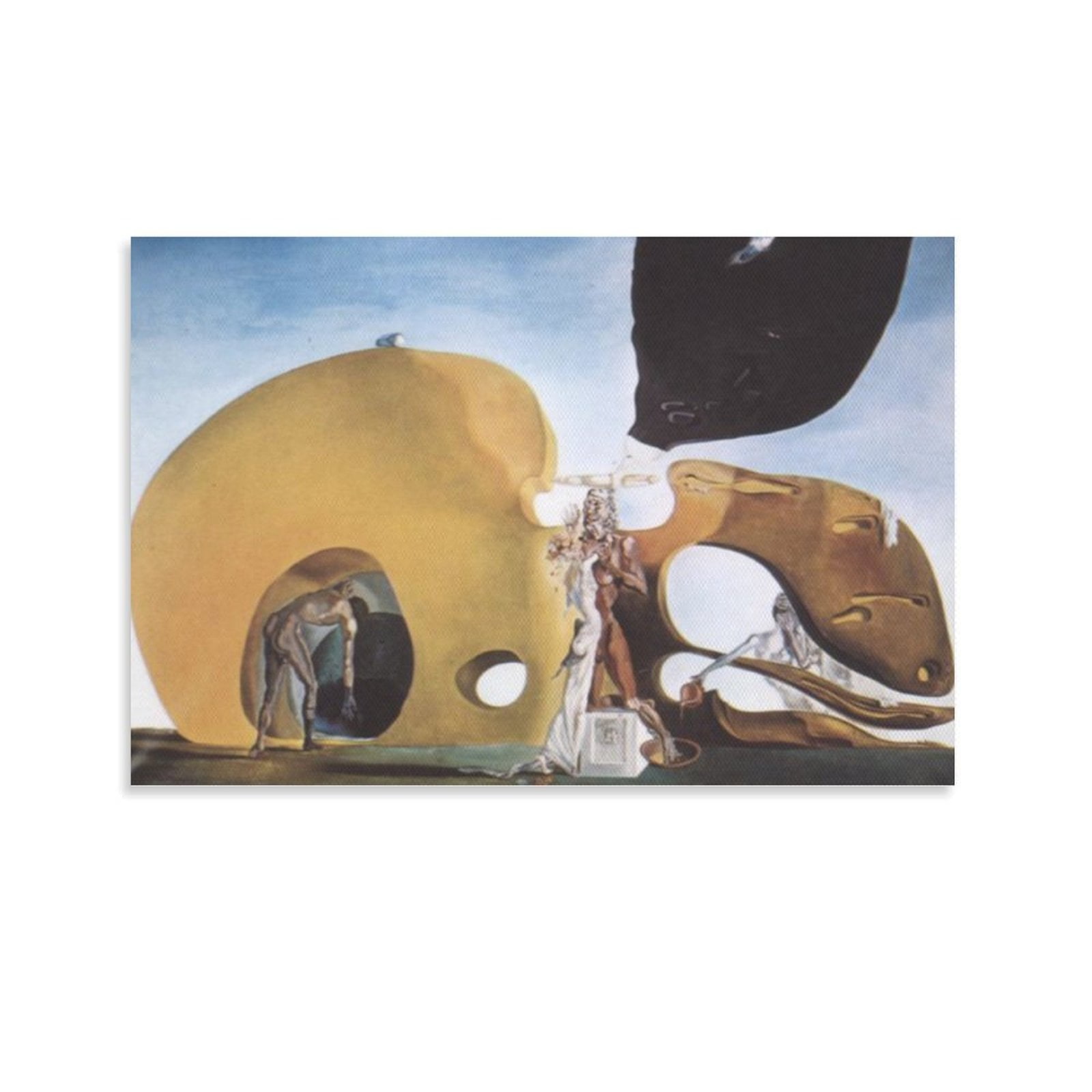 Salvador Dali Print Painting The Birth of Liquid Desires Home Decor ...
