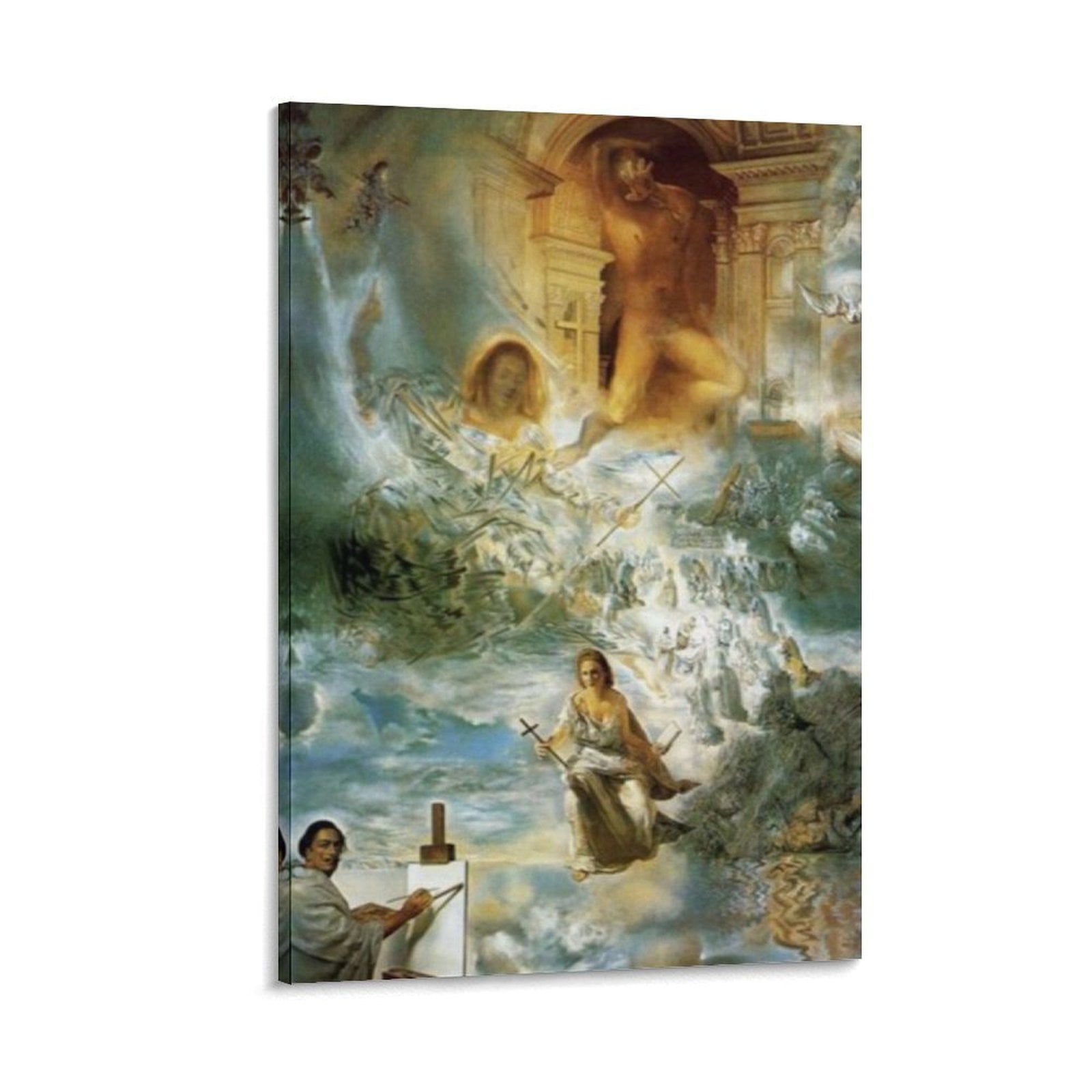 Salvador Dali Print Painting The Ecumenical Council Picture Print ...