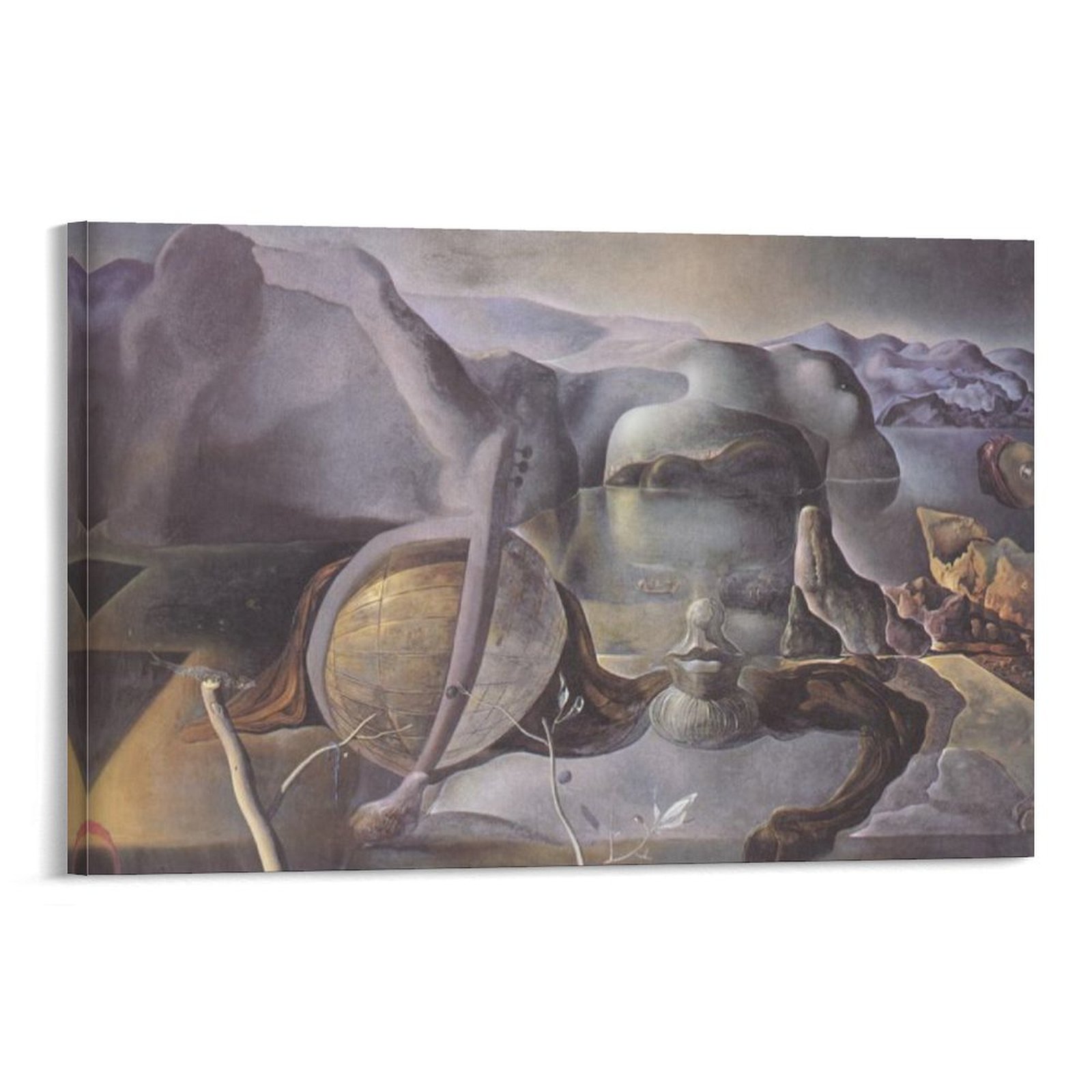 Salvador Dali Print Painting The Endless Enigma Posters Art Print Wall ...