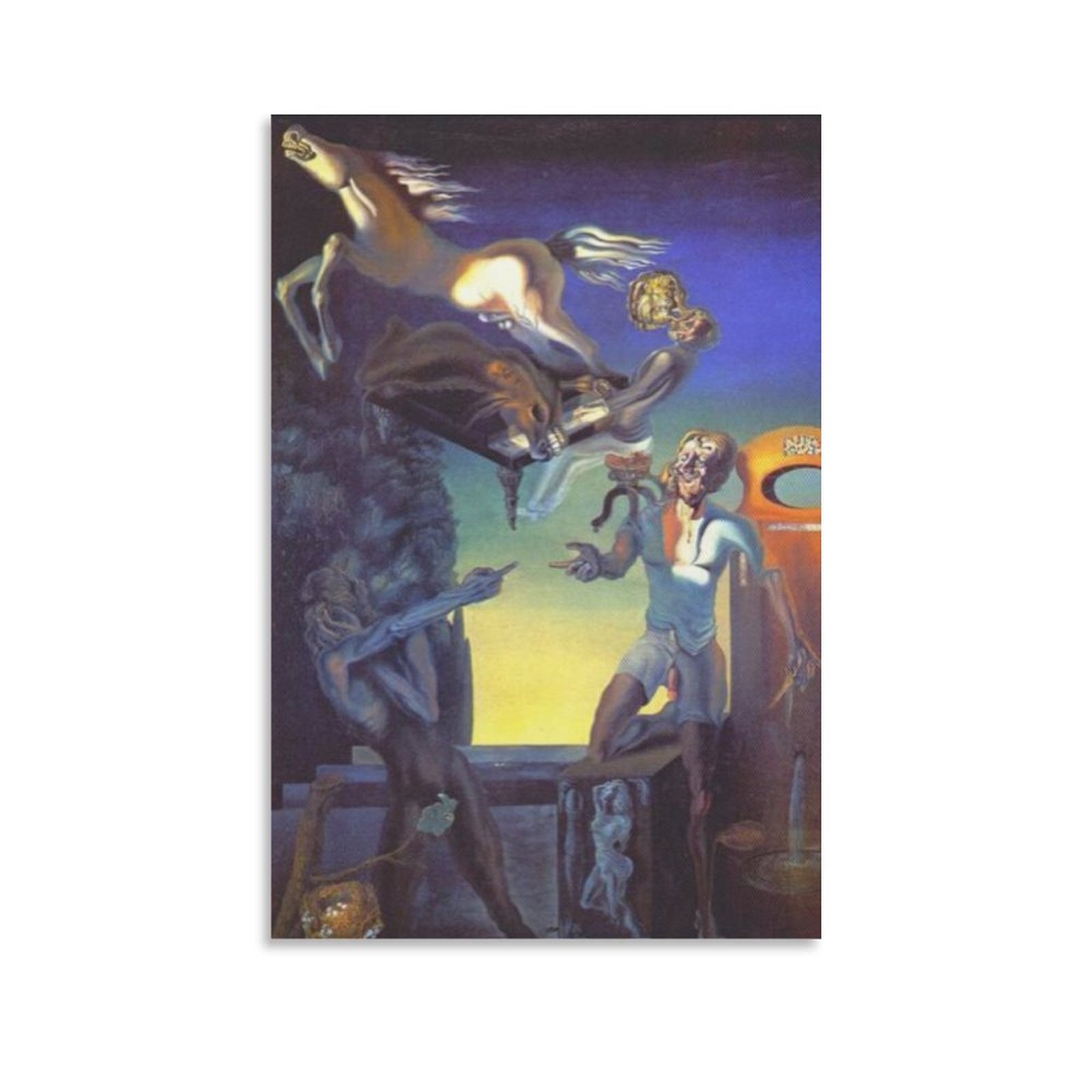 Salvador Dali Print Painting William Tell Print Photo Art Painting ...