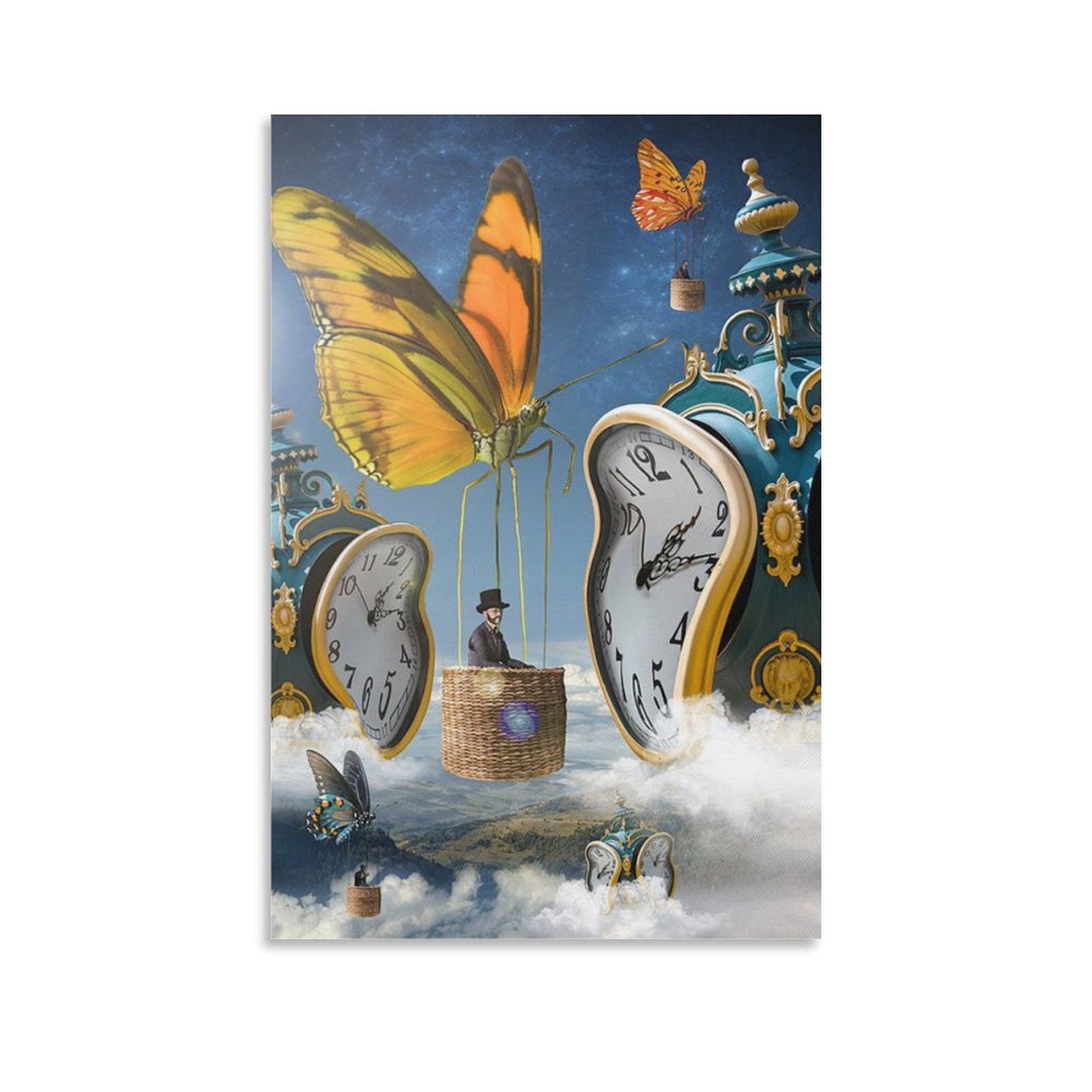 Salvador Dali Surrealism Poster Picture Print Wall Art Poster Painting ...