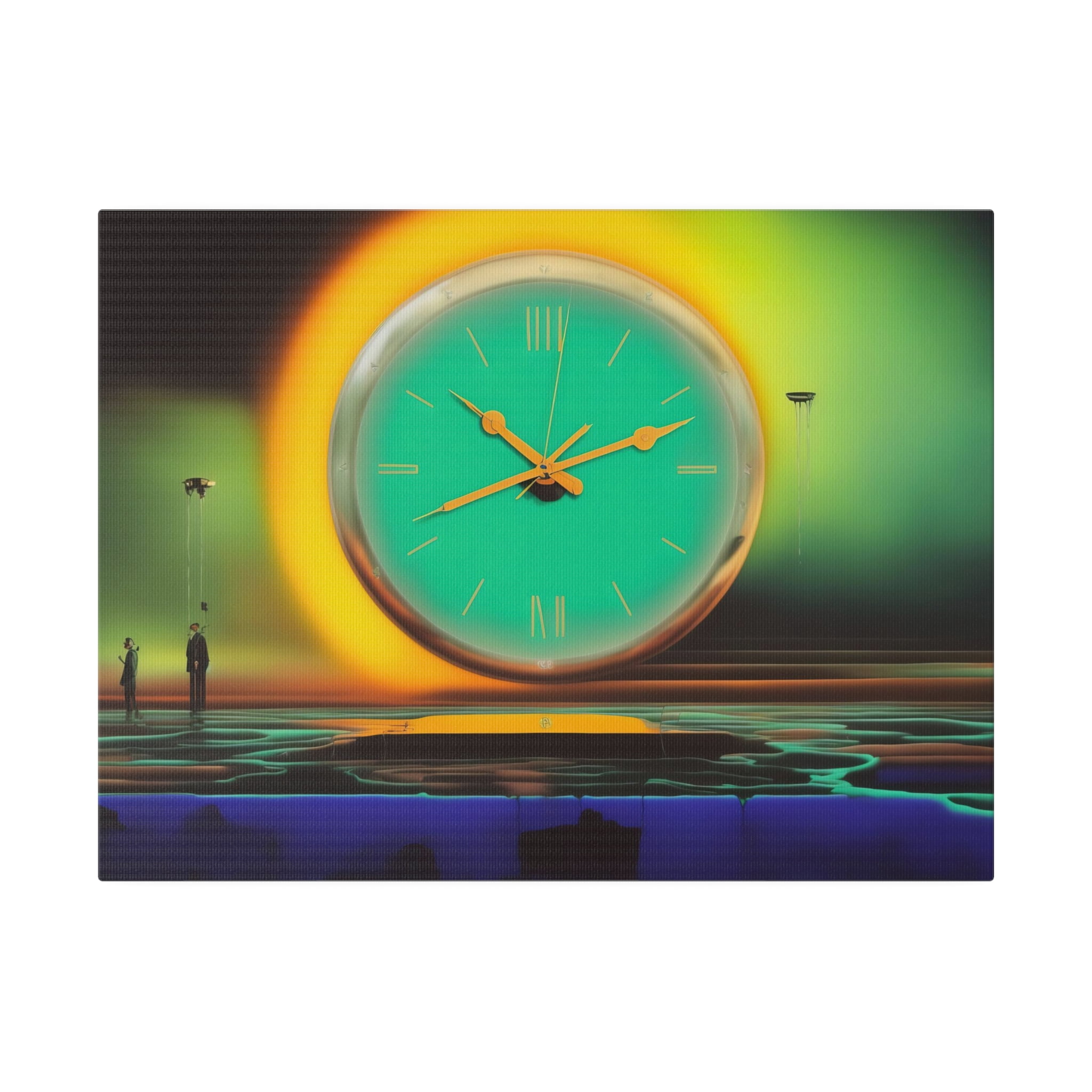 Salvador Dali The Persistence Of Memory Reimagined Sixty Canvas Wall Art - Walmart.com