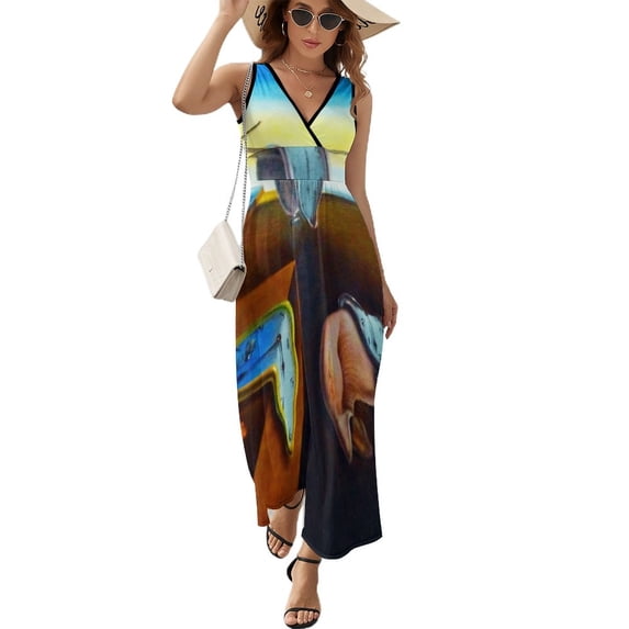 Salvador Dali The Persistence Of Memory Sleeveless Dress dress dresses ...