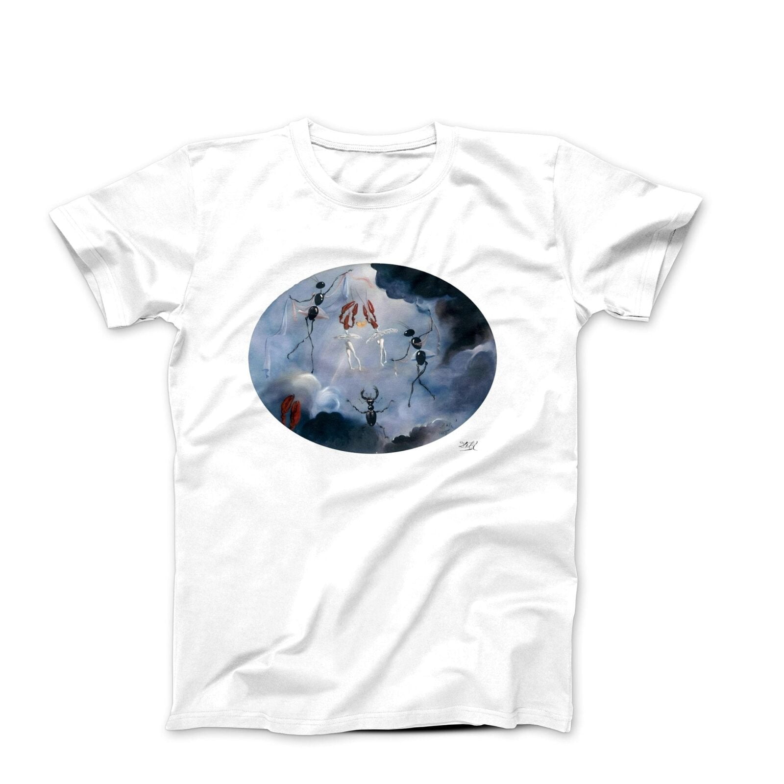 Salvador Dali The Seven Lively Arts (1957) Artwork T-shirt - Walmart.com