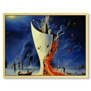 Salvador Dali Wall Art Dalí Morphological-Echo Surrealist Framed ...