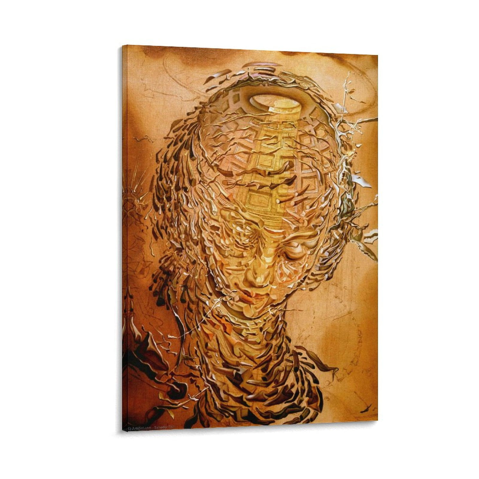 Salvador Dali Wall Art Prints 《Raphaelesque Head Exploding》 Art Poster ...