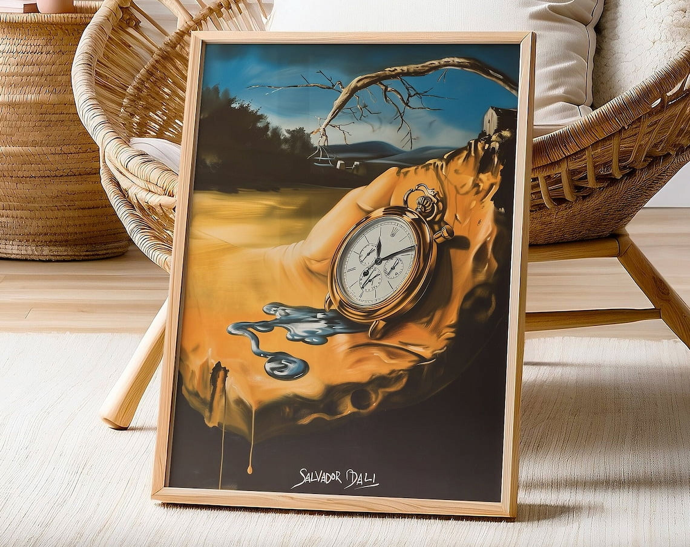 Salvador Dali Watch, Surrealism Art, Dali Melting Clock, , Dali Art ...