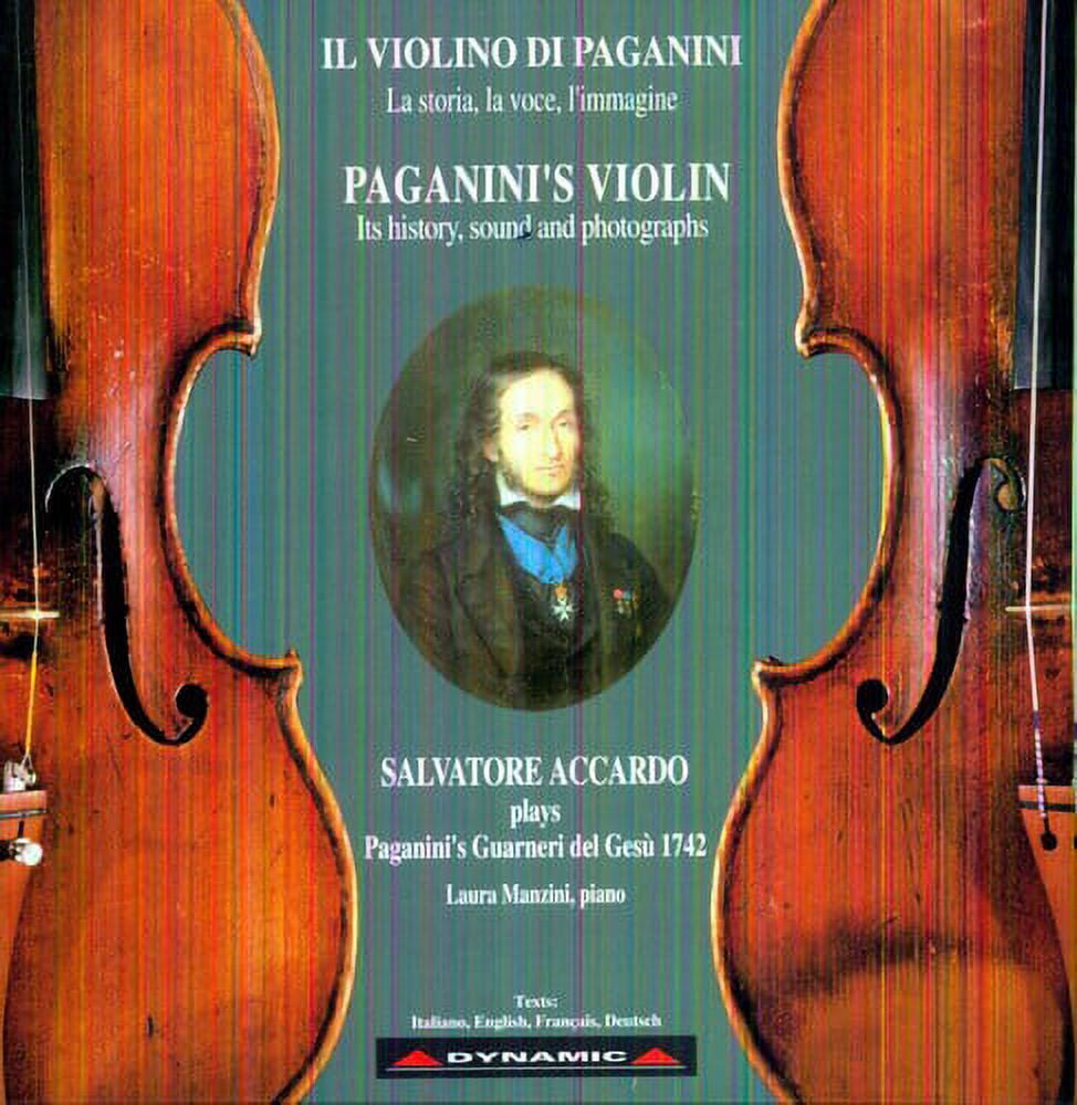 Salvatore Accardo - Il Violino Di Paganini - Music & Performance - CD ...