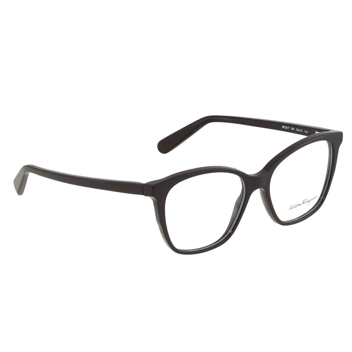 Salvatore Ferragamo Butterfly Eyeglasses SF2817 001 Black 52mm 2817 ...