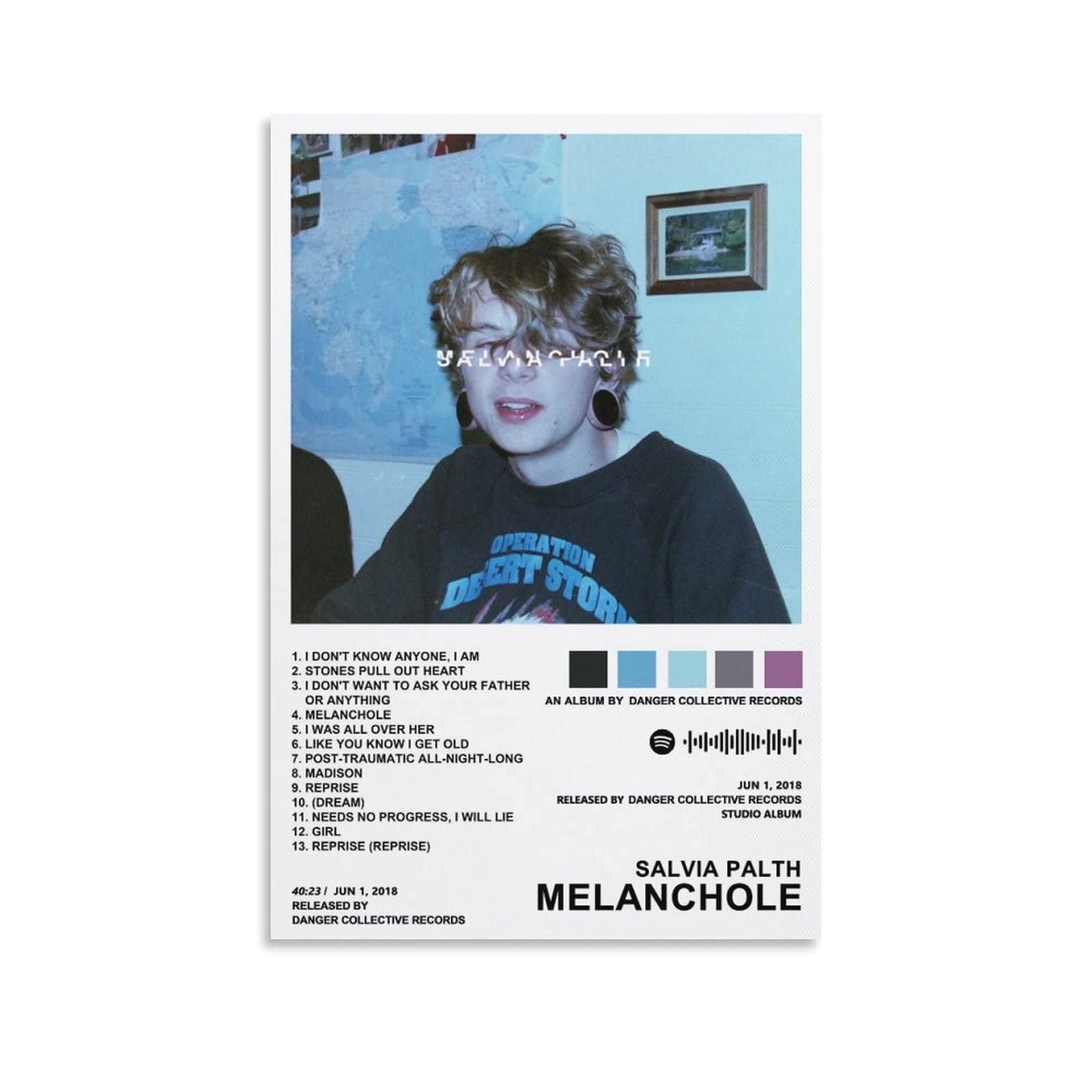 Salvia Palth Melanchole Album Cover Canvas Poster Print Music Posters ...