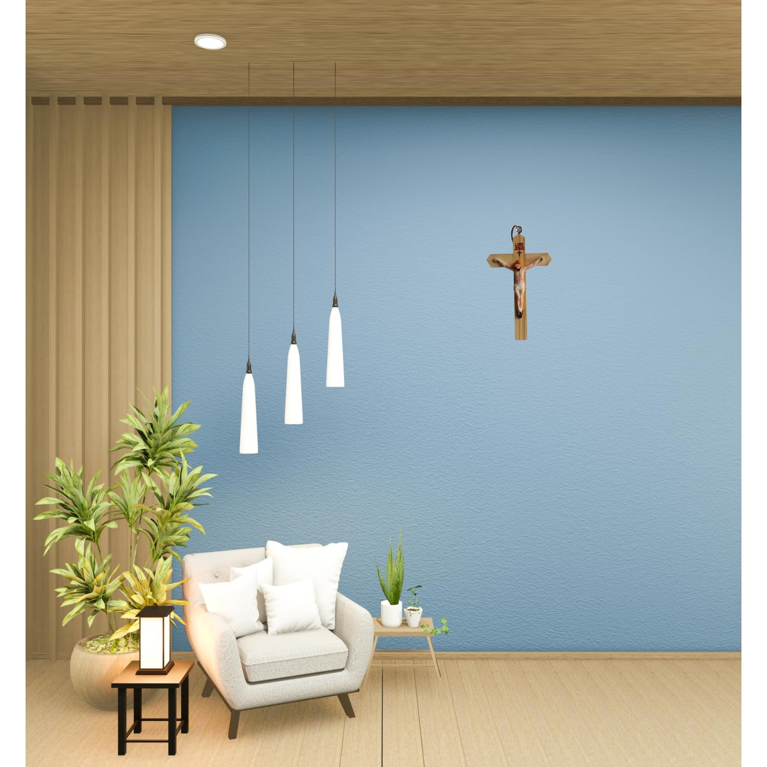 Salvus APP SOLUTIONS Catholic Christian Cross of Jesus Christ Statue ...