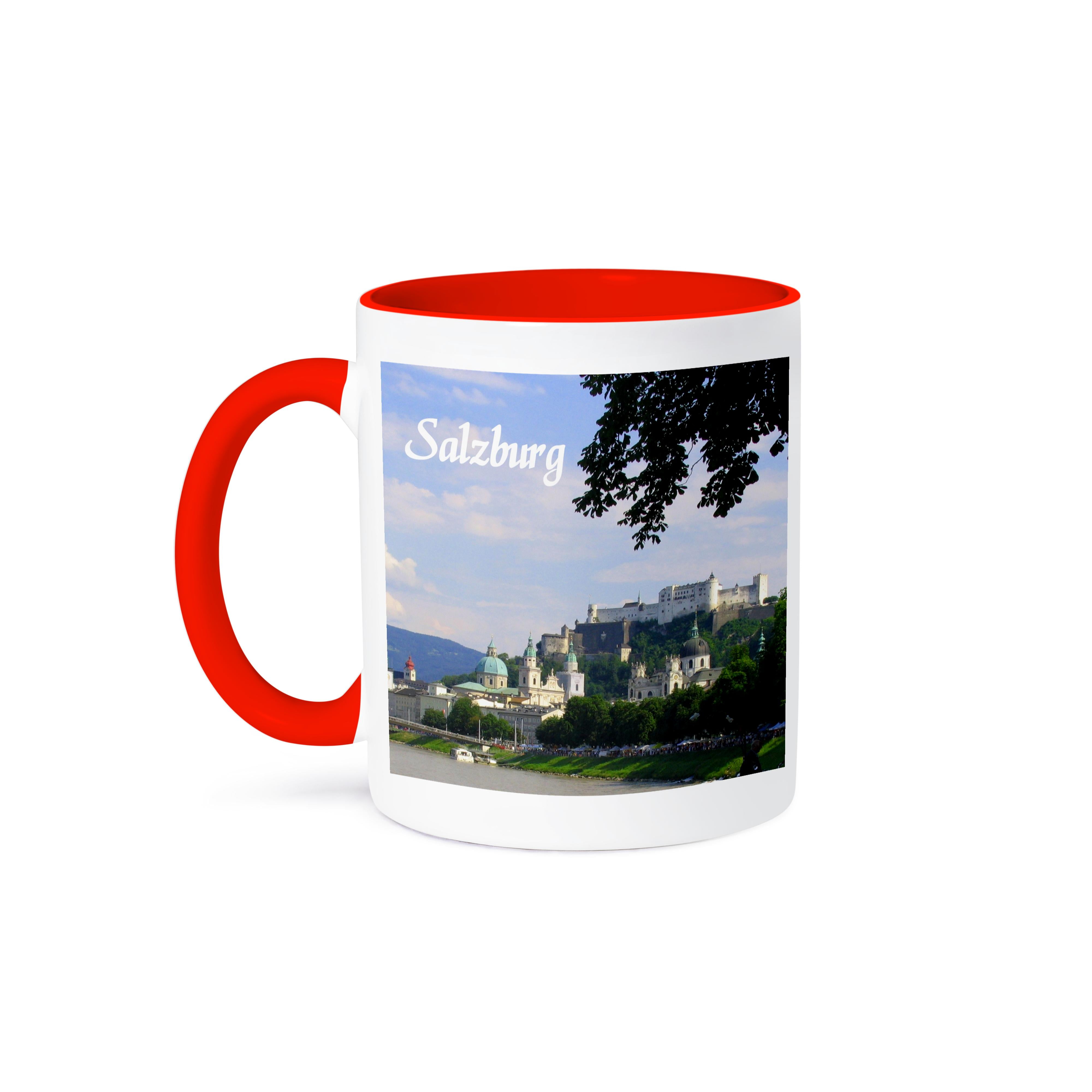 3dRose, Salzburg sunny river-side city photography - beautiful cities ...