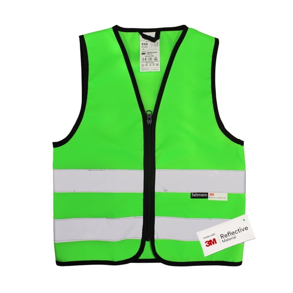 Salzmann Children's High Visibility Safety Vest - 4 Colours - Ages 1-13 ...