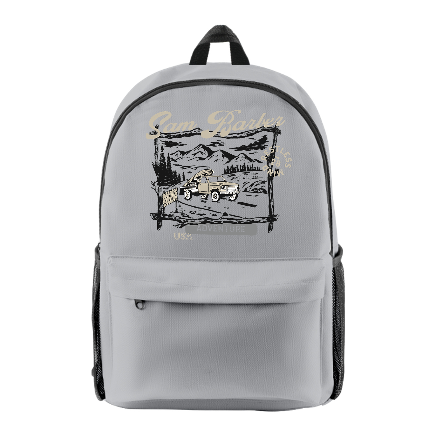 Sam Barber Adventure Backpack Women Men Fashion Shoulders Bag Casual ...