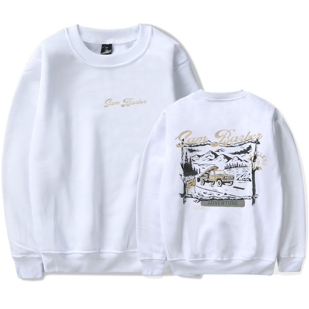 Sam Barber Adventure Merch Sweatshirt Women Men Casual Crewneck Long ...