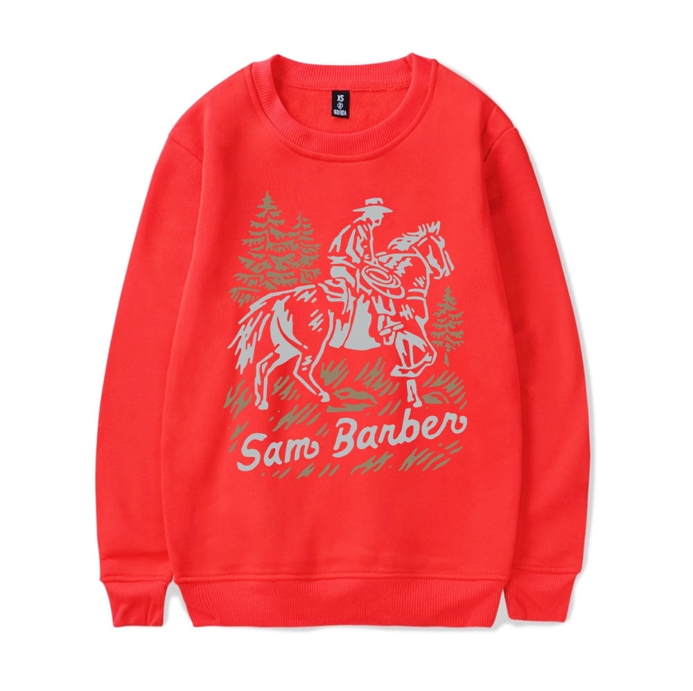 Sam Barber Merch Sweatshirt Million Eyes Logo Crewneck Men Women Casual ...