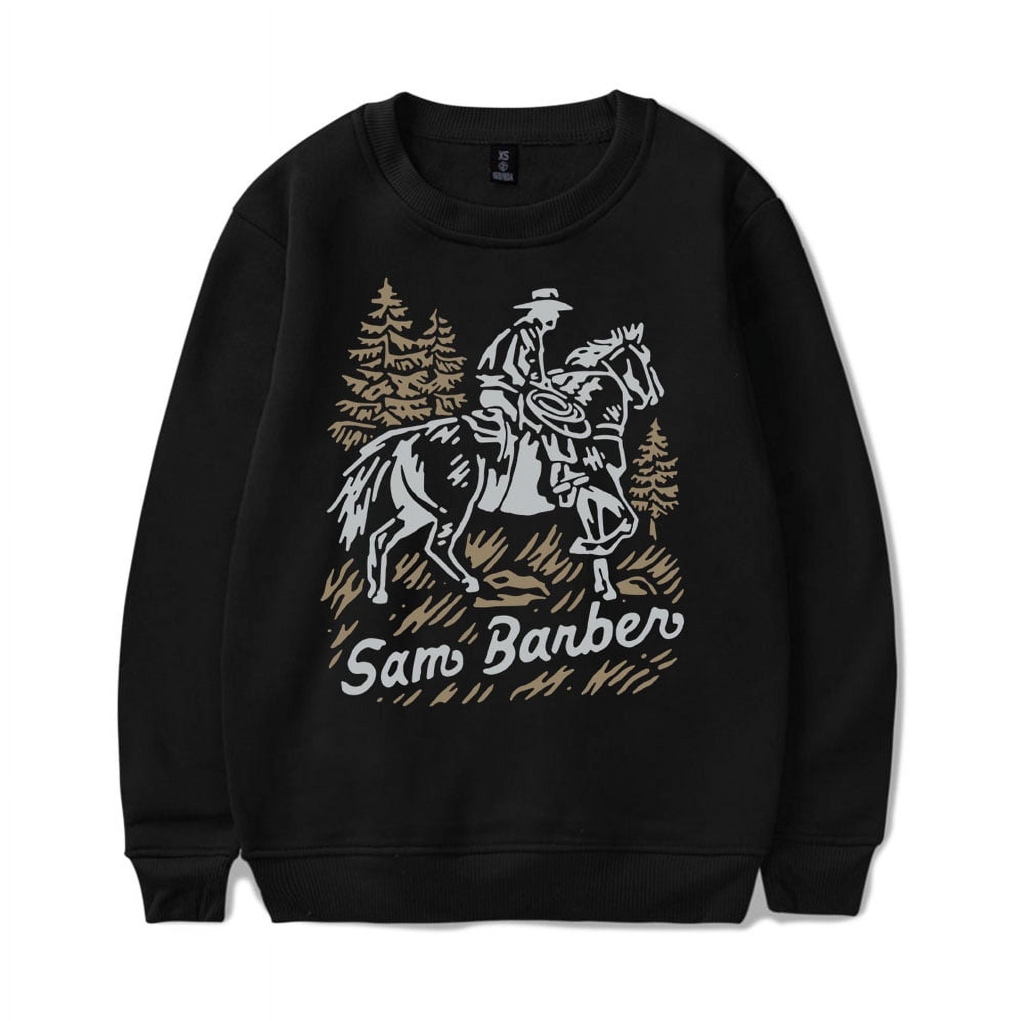 Sam Barber Merch Sweatshirt Million Eyes Logo Crewneck Men Women Casual ...