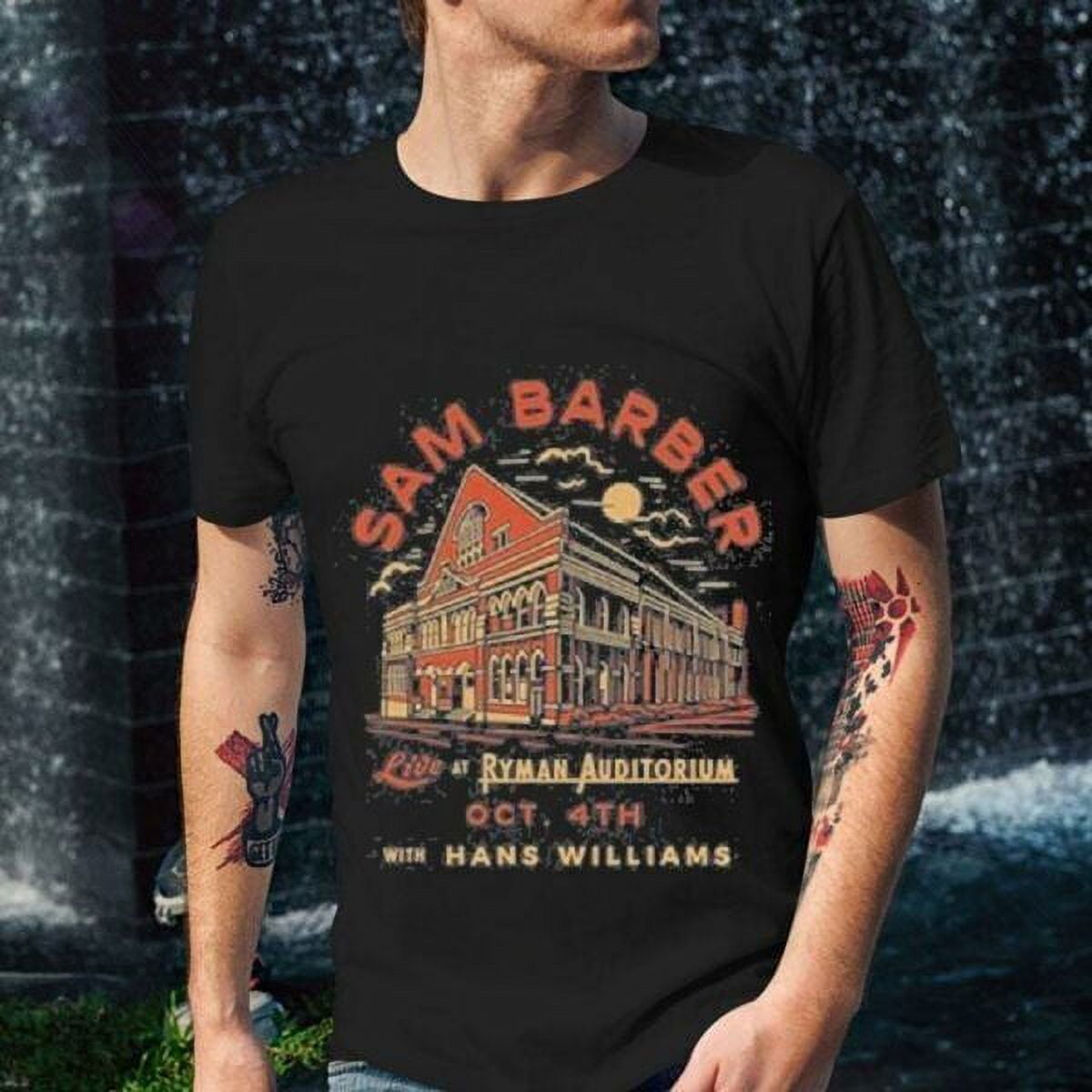Sam Barber October 4 2024 Ryman Auditorium Nashville Tn Shirt - Walmart.com