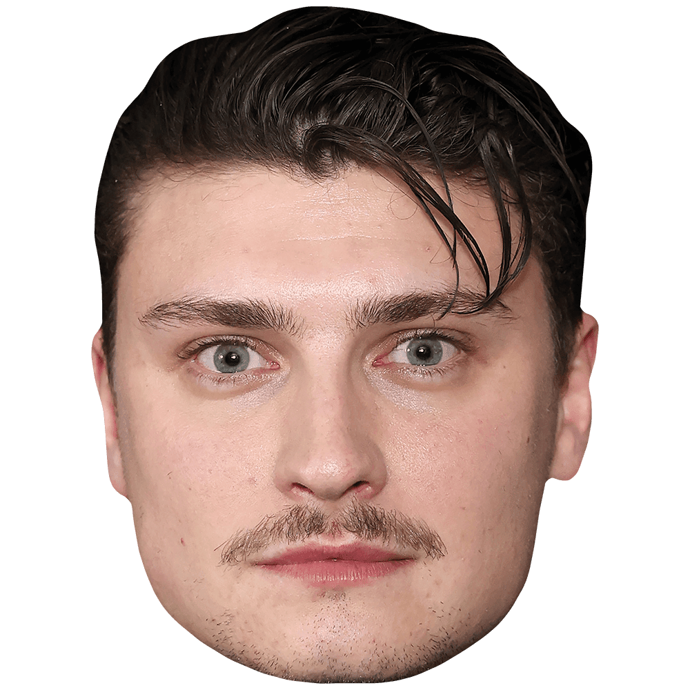 Sam Buchanan (Moustache) Celebrity Mask, Flat Card Face, Fancy Dress ...