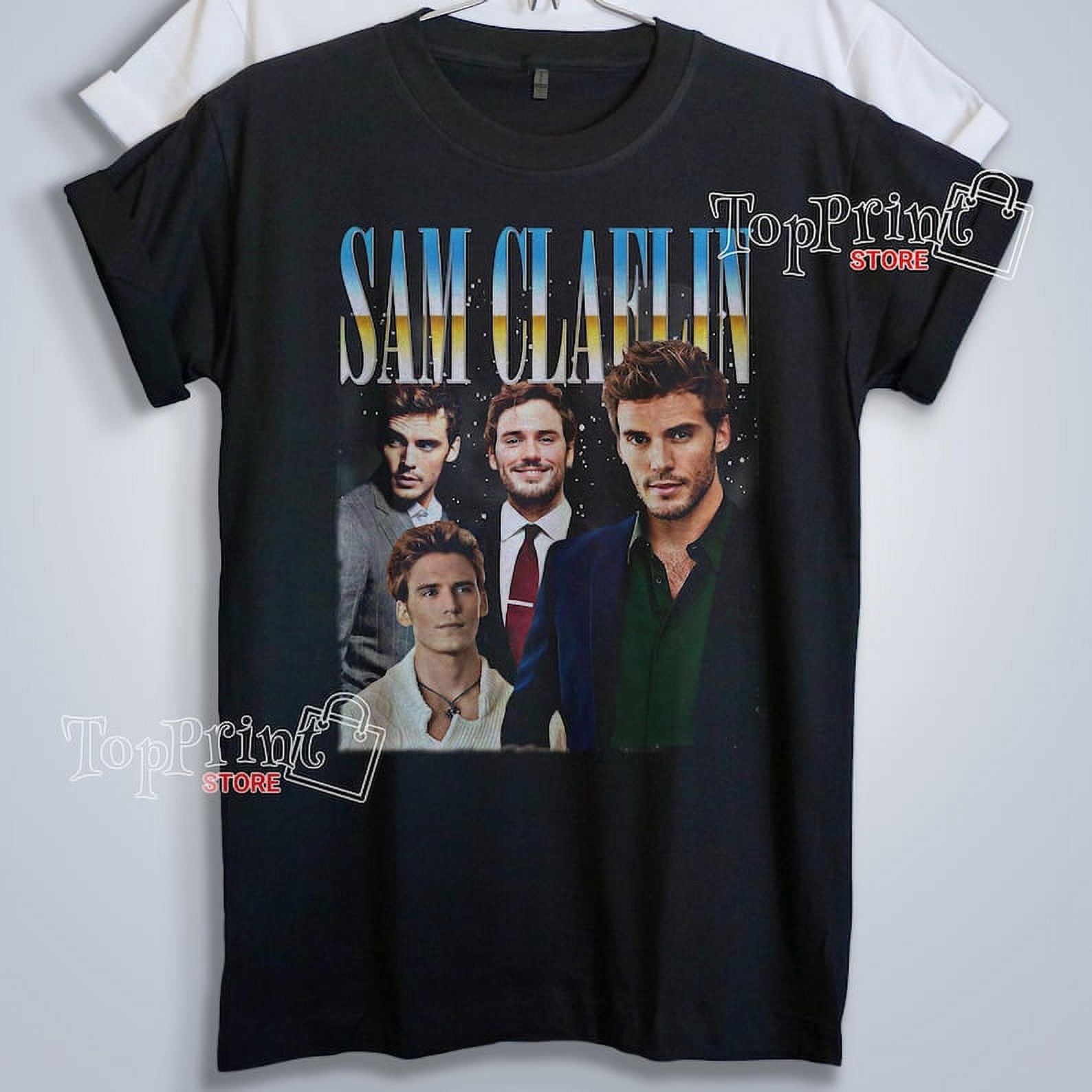 Sam Claflin Homage T-Shirt - Walmart.com