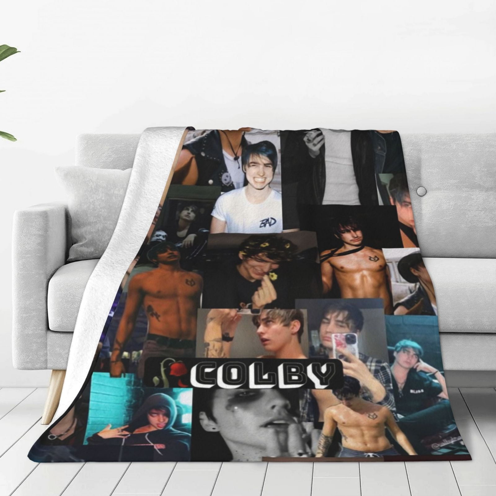 Sam And Colby Blanket For Men And Women, Super Soft And Fluffy ...