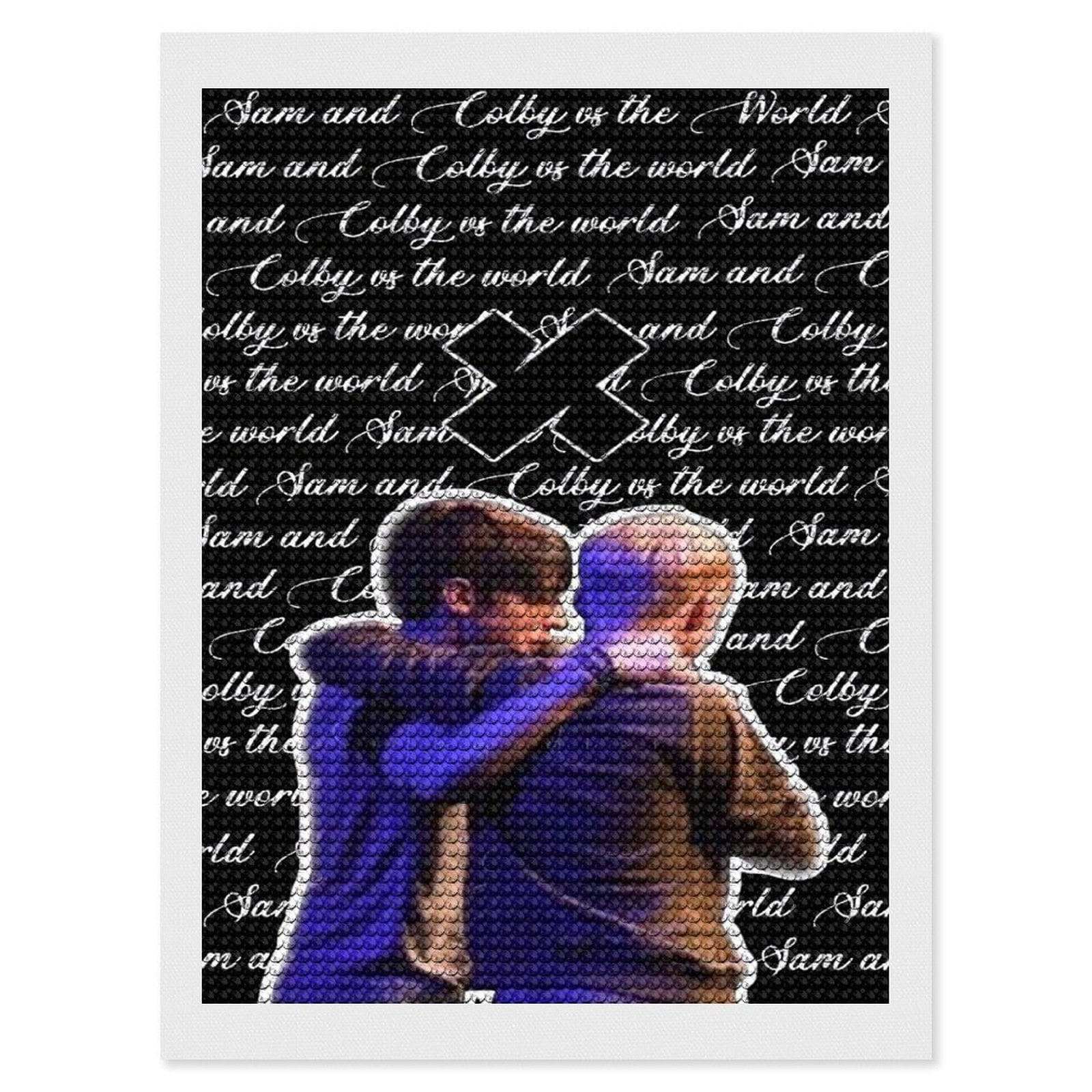 Sam And Colby Diamond Art Kits for Adults 5D Diamond Art Kit Paint by ...