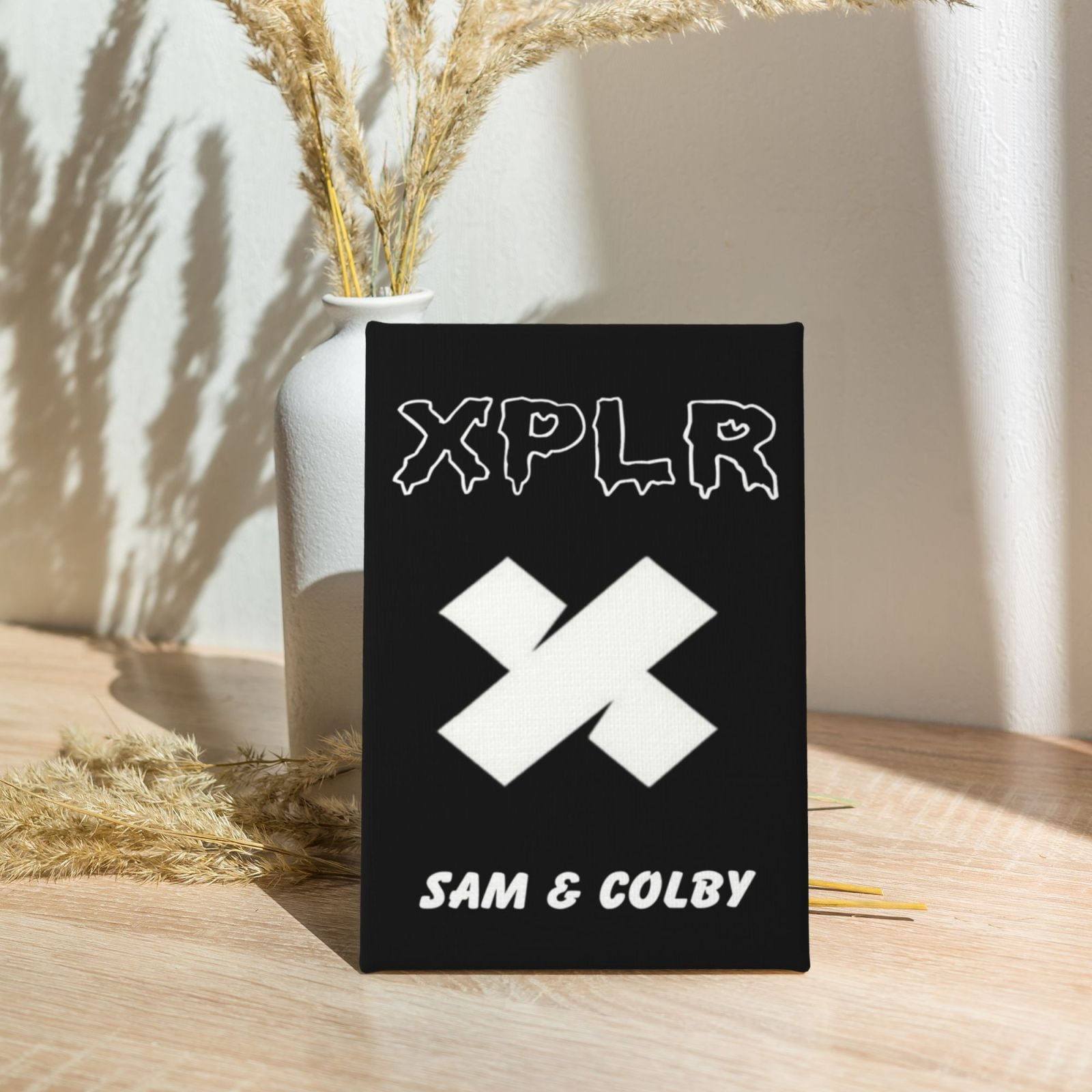 Sam And Colby Poster Canvas Painting Living Room Home Decorative ...