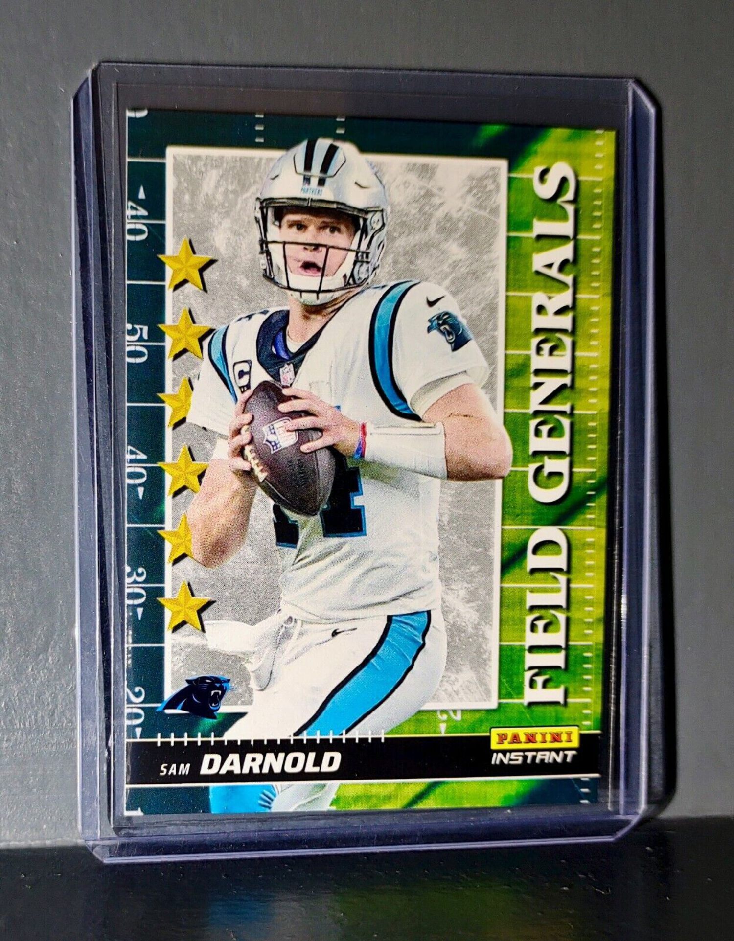 Sam Darnold 2021 Panini NFL Instant Field Generals #5 Rookie Card 1 of ...