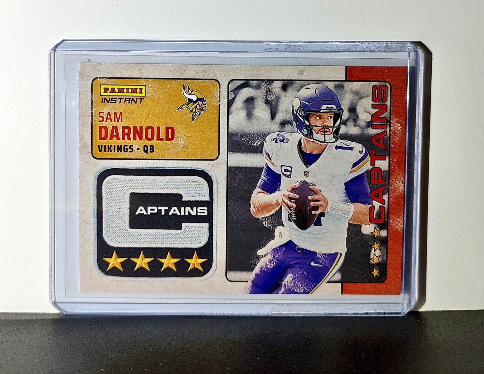 Sam Darnold 2024 Panini Captains NFL #38 Card Minnesota Vikings 1/351 ...