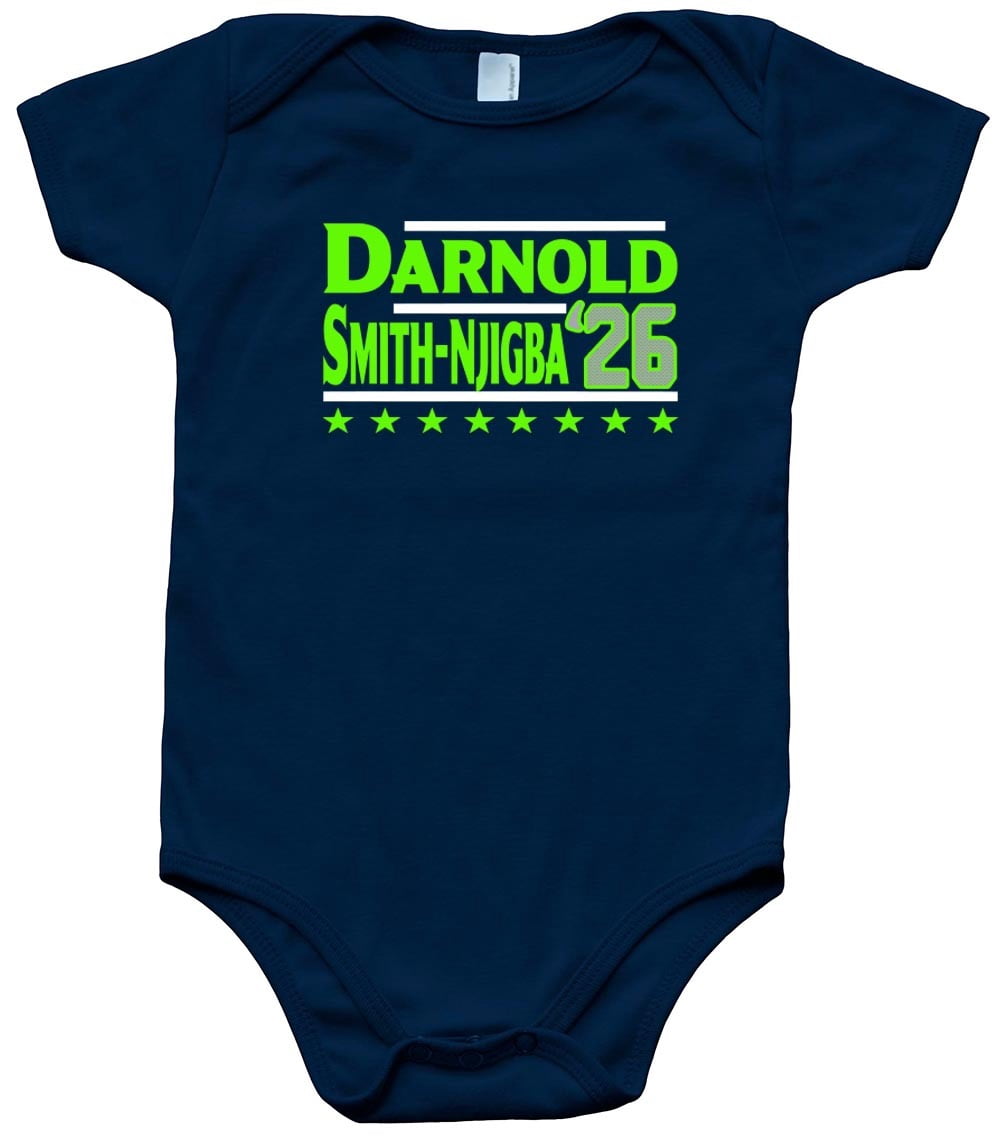 Sam Darnold Jaxon Smith-Njigba 2026 Seattle Baby 1 Piece - Walmart.com