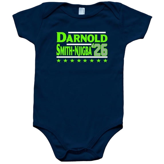 Sam Darnold Jaxon Smith-Njigba 2026 Seattle Baby 1 Piece - Walmart.com