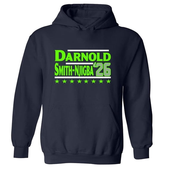 Sam Darnold Jaxon Smith-Njigba 2026 Seattle Hooded Sweatshirt Hoodie ...