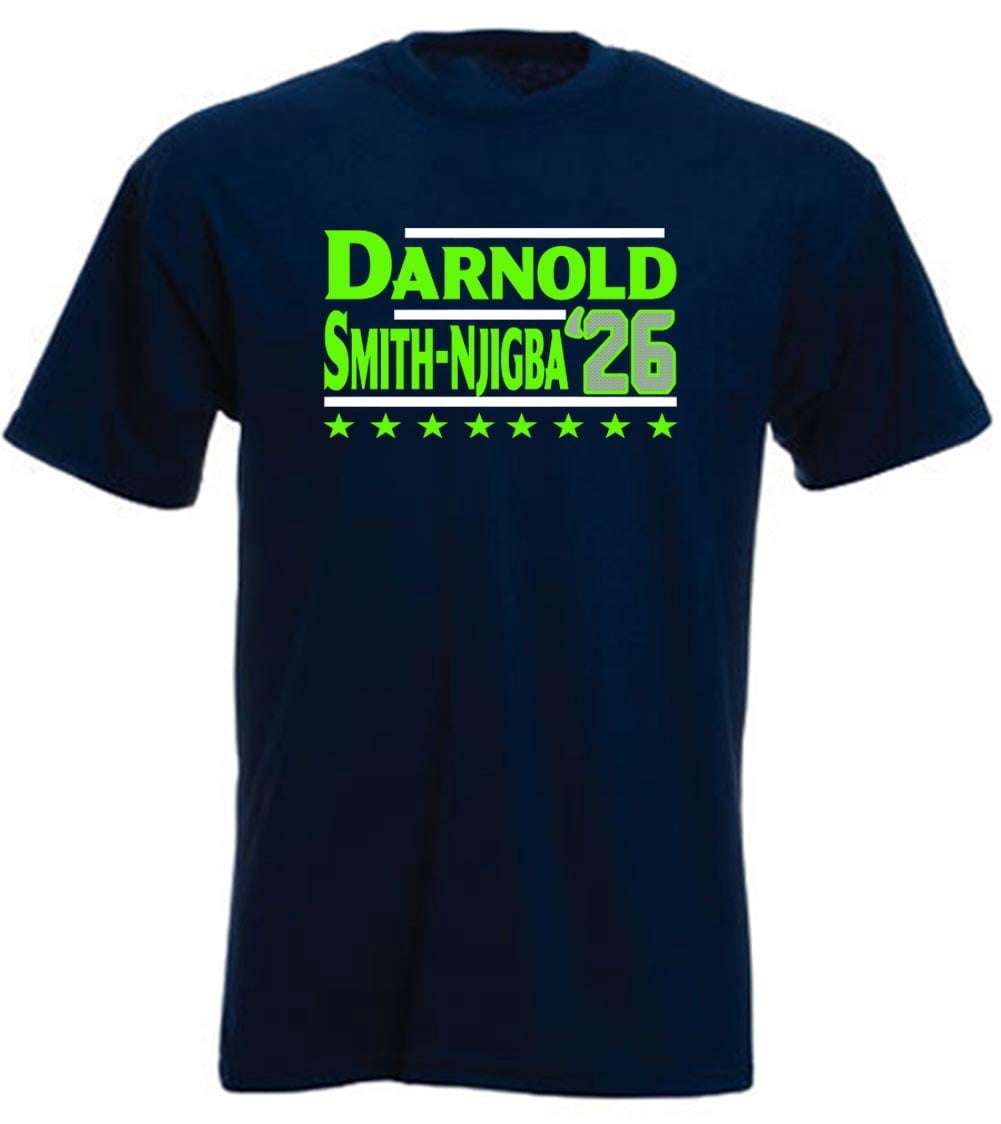 Sam Darnold Jaxon Smith-Njigba 2026 Seattle Shirt T-Shirt - Walmart.com