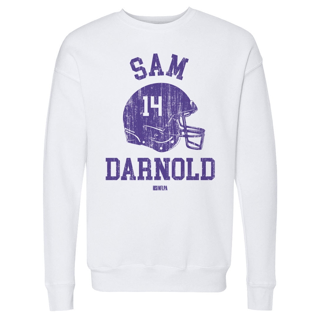Sam Darnold Minnesota Helmet Font Vintage Shirt- Game Day, Gift for fan ...