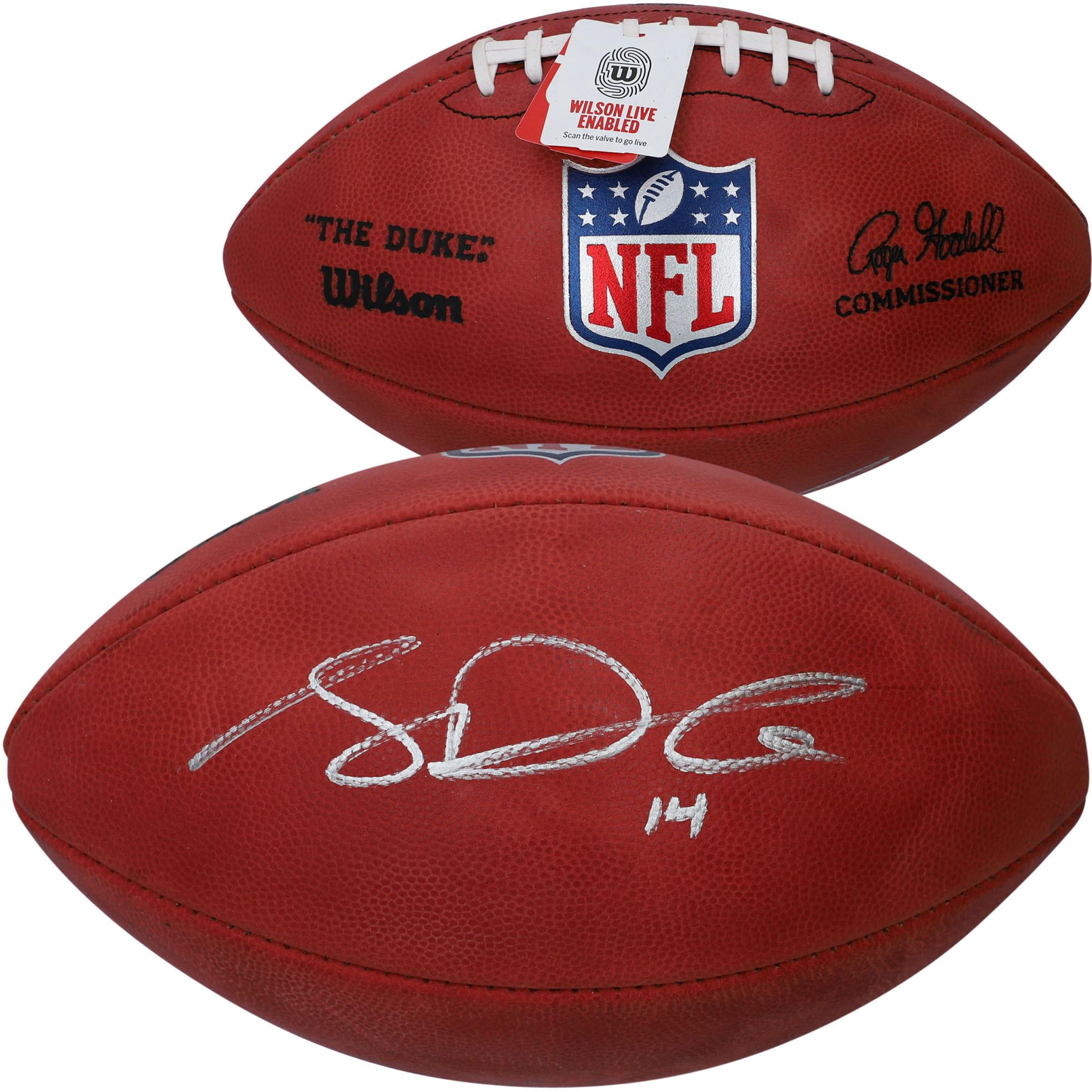Sam Darnold Minnesota Vikings Autographed Duke Game Football - Fanatics ...
