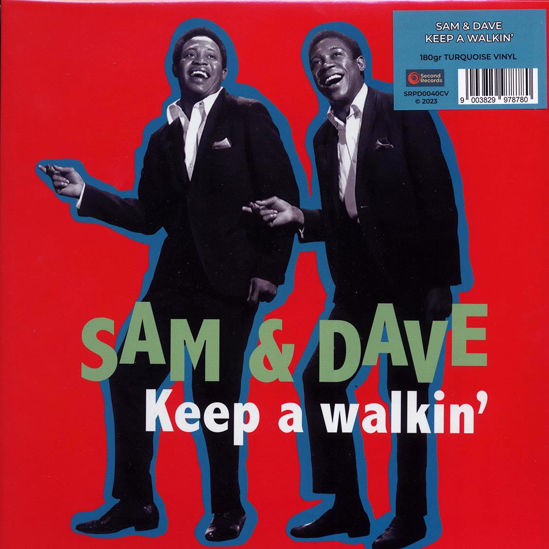 Sam & Dave - Keep A Walkin' (180g) (Colored vinyl (turquoise)) - Vinyl ...