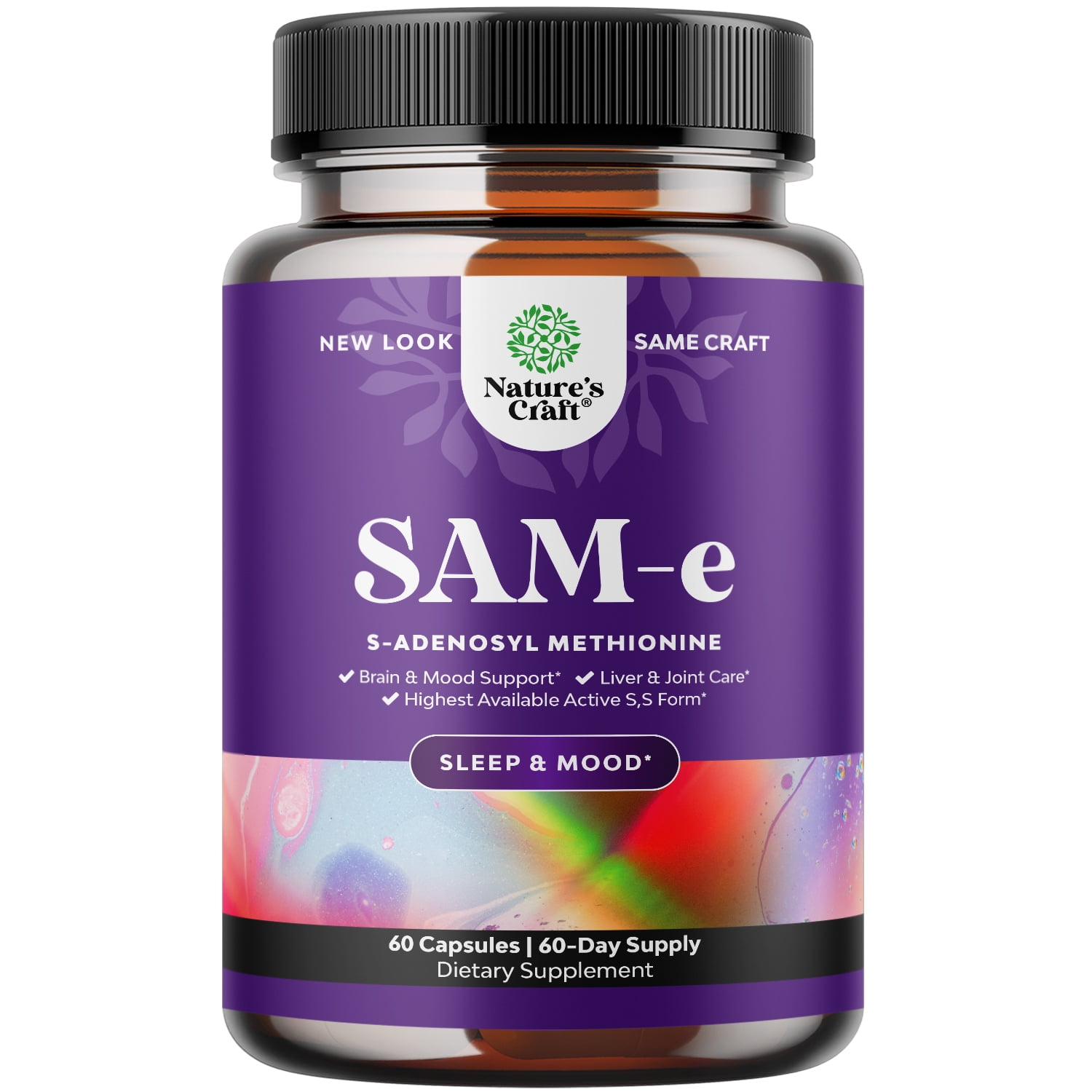 Sam-E 200mg Mood Support Supplement - S-Adenosyl Methionine Sam-E ...