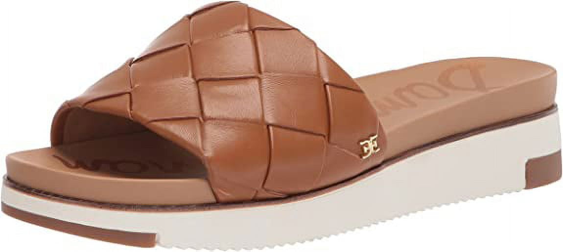 Sam Edelman Adaley Saddle Open Toe Slip On Platform Leather Slide ...