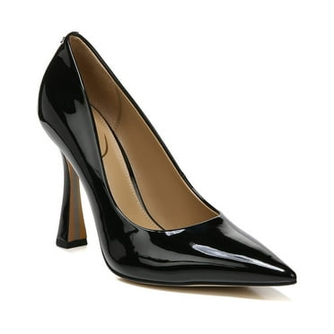 Sam Edelman Vienna Black Patent Stiletto Heel Pointed Toe Slip On ...