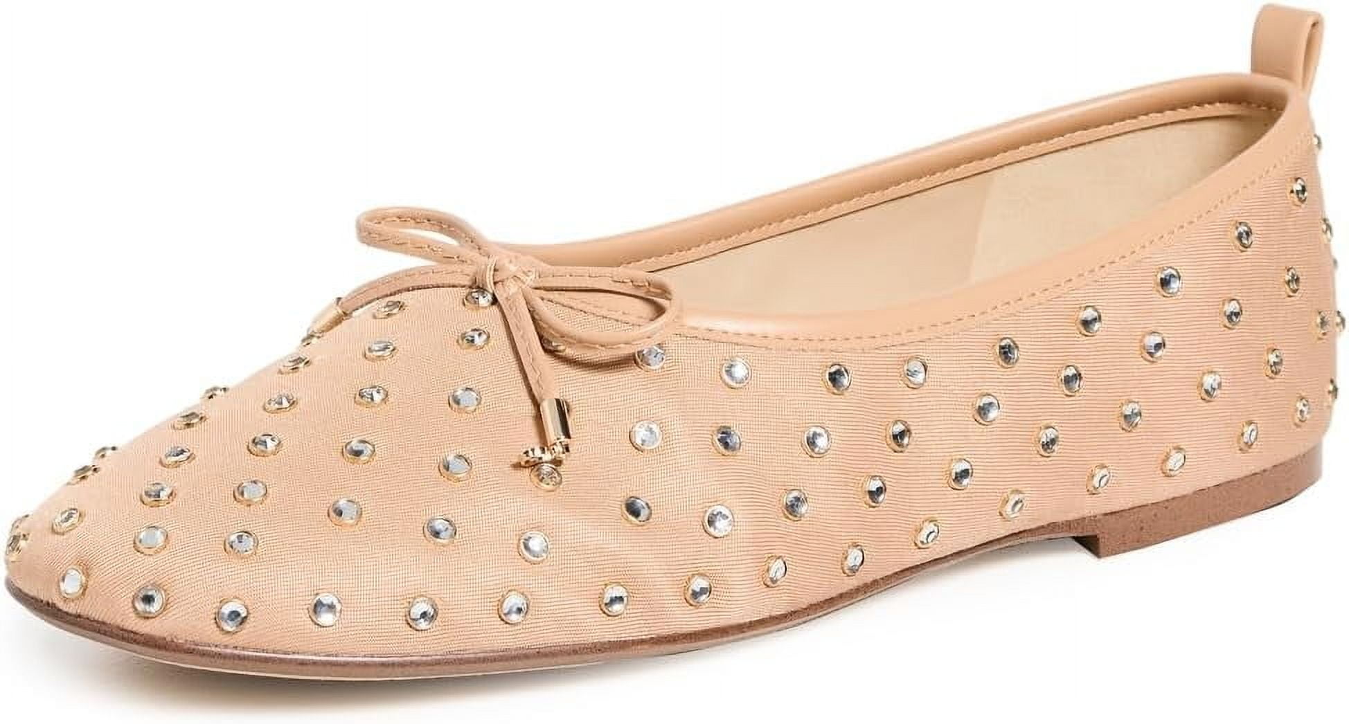 Sam Edelman Ari Beechwood Gem Slip On Pointed Toe Flexible Ballet Flats ...