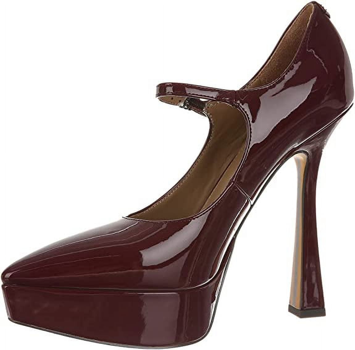 Sam Edelman Arie Ruby Patent Stiletto Heel Mary Jane Pointed Toe ...