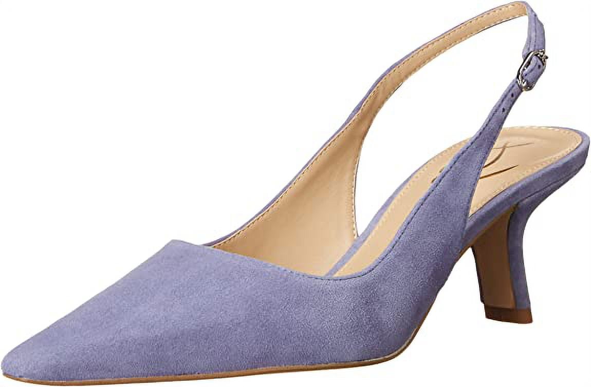 Sam Edelman Bianka Dusty Violet Slingback Kitten Heel Pointed Toe ...