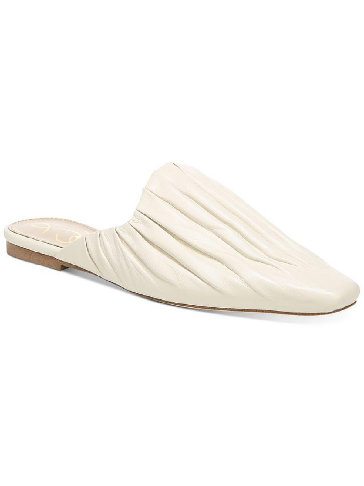 Sam Edelman Cecilia Modern Ivory Pointed Almond Toe Slip On Fashion ...