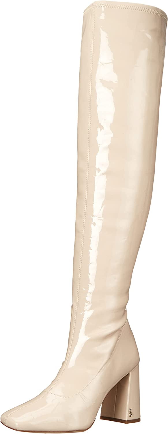 Sam Edelman Cosette Chai Squared Toe Block Heel Over the Knee Fashion ...